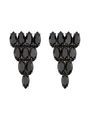 Gucci Geometric Shape Earrings - Black
