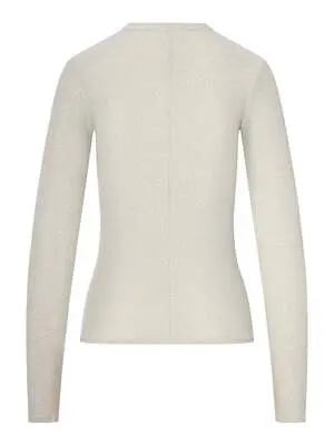 FORTE_FORTE Lurex Long-sleeve T-shirt - Multicolor