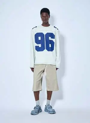 Acne Studios Long-sleeve Crewneck T-shirt - Cream