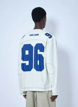 Acne Studios Long-sleeve Crewneck T-shirt - Cream