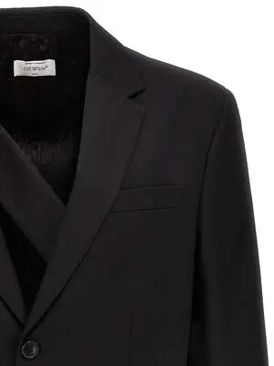 Off-White Ow Embroidery' Blazer