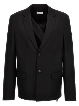 Off-White Ow Embroidery' Blazer - Black
