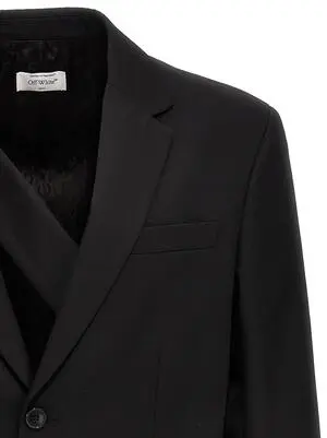 Off-White Ow Embroidery' Blazer