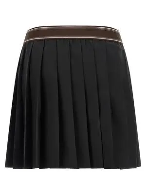 Versace Pleated Skirt