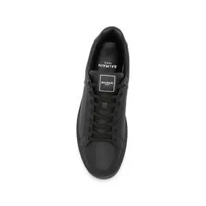 Balmain Low-top Leather Sneakers