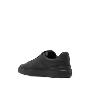 Balmain Low-top Leather Sneakers
