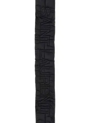 Saint Laurent Scarf With Logo