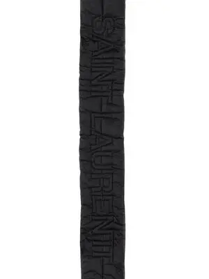 Saint Laurent Scarf With Logo