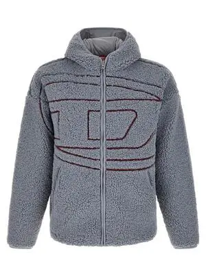 DIESEL® Teddy S-zat Hoodie - Gray