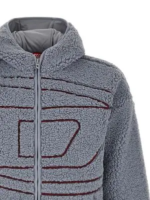 DIESEL® Teddy S-zat Hoodie - Gray