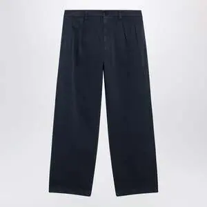 Prada Cotton Trousers - Blue
