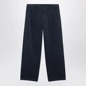 Prada Cotton Trousers - Blue