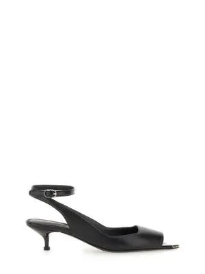 Alexander McQueen Punk Sandal - Black