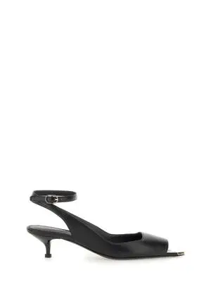 Alexander McQueen Leather Punk Sandal