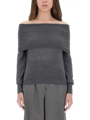 Stella McCartney Wool Turtleneck Sweater - Gray