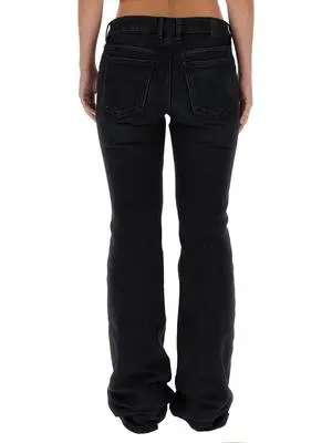 Off-White Jeans Wide Leg - Black