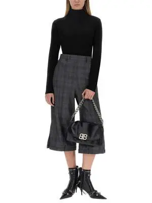 Balenciaga Wool Shorts - Gray