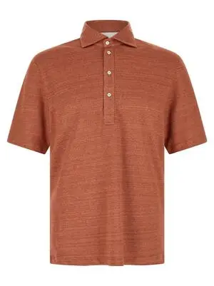 Brunello Cucinelli Polo Jersey Mélange