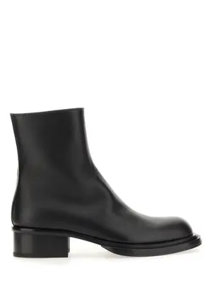 Alexander McQueen Cuban Stack Boot - Black