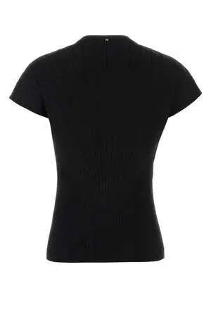 Sportmax Viscose Blend Samba Top - Black
