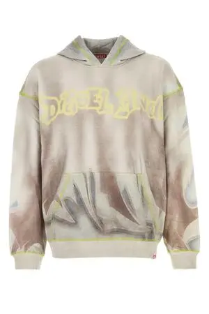 DIESEL® Printed Cotton Sweatshirt - Multicolor