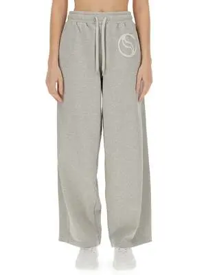 Stella McCartney STELLA MCCARTNEY Cotton Jogging Pants Gray