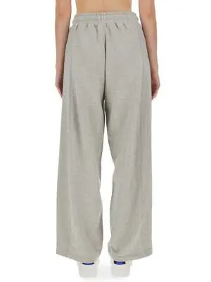 Stella McCartney Cotton Jogging Pants - Gray