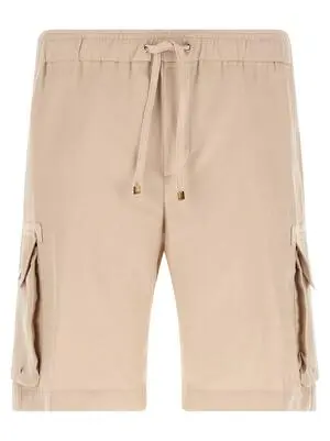 Brunello Cucinelli Cargo Shorts - Cream