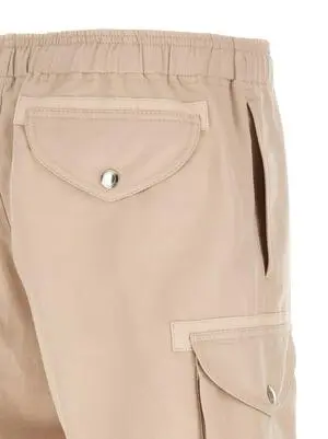 Brunello Cucinelli Cargo Shorts - Cream