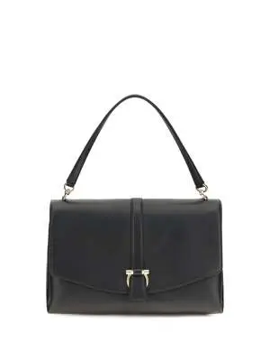FERRAGAMO Mia Shoulder Bag - Black