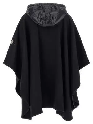Moncler Two-material Cape