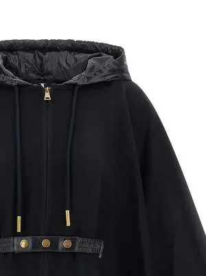 Moncler Two-material Cape