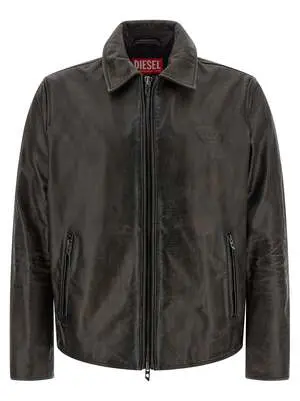 DIESEL® L-amar-wrd' Jacket - Brown