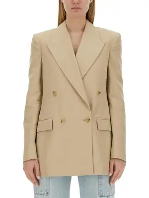 Stella McCartney Double-breasted Jacket - Cream