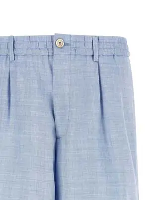 Brunello Cucinelli Chevron Bermuda Shorts