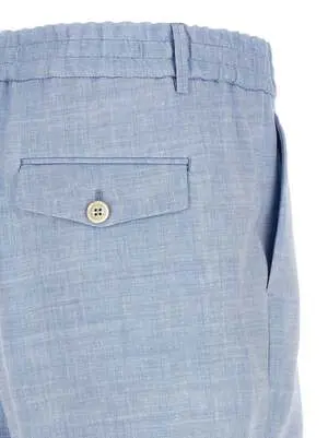 Brunello Cucinelli Chevron Bermuda Shorts