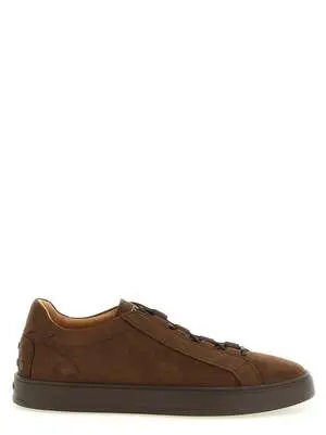 TOD'S Nubuck Sneakers - Brown