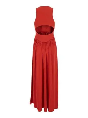 Sportmax Panino Sleeveless Long Dress - Multicolor