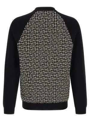 Balmain Pb Monogram Mesh