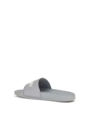 Burberry Logo Slides - Gray