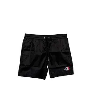 Moncler Beachwear Swim Shorts - Black