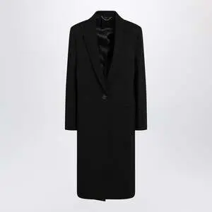 TOTEME Garderob Oversized Wool Coat - Black