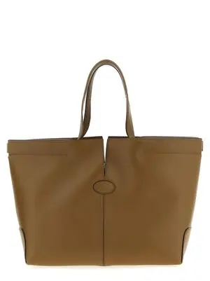 TOD'S Medium-small Di Bag Folio' Shopping Bag - Green