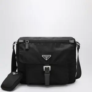 Prada Re-nylon Crossbody Bag - Black
