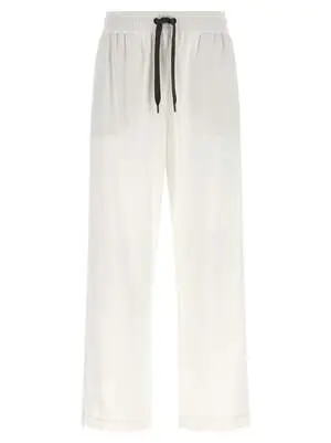 Brunello Cucinelli Wide Leg Track Trousers