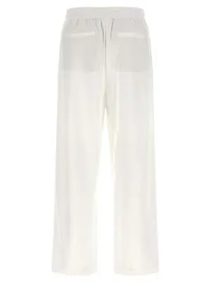 Brunello Cucinelli Wide Leg Track Trousers