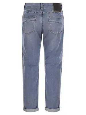 Sportmax Navata Perfect Fit Denim With Boyfriend Line - Multicolor