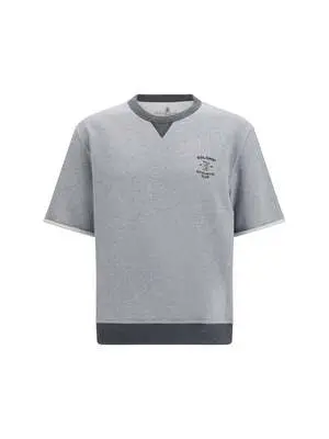 Brunello Cucinelli Melange Fabric T-shirt