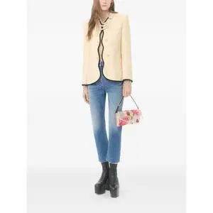 Valentino Garavani Embellished Floral Shoulder Bag