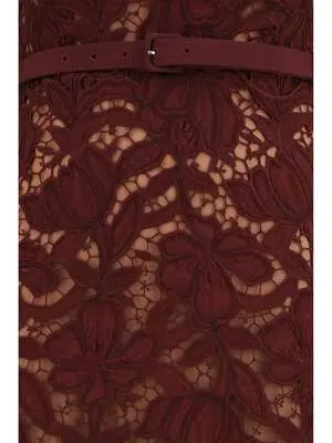 SELF-PORTRAIT Midi Lace Dress
